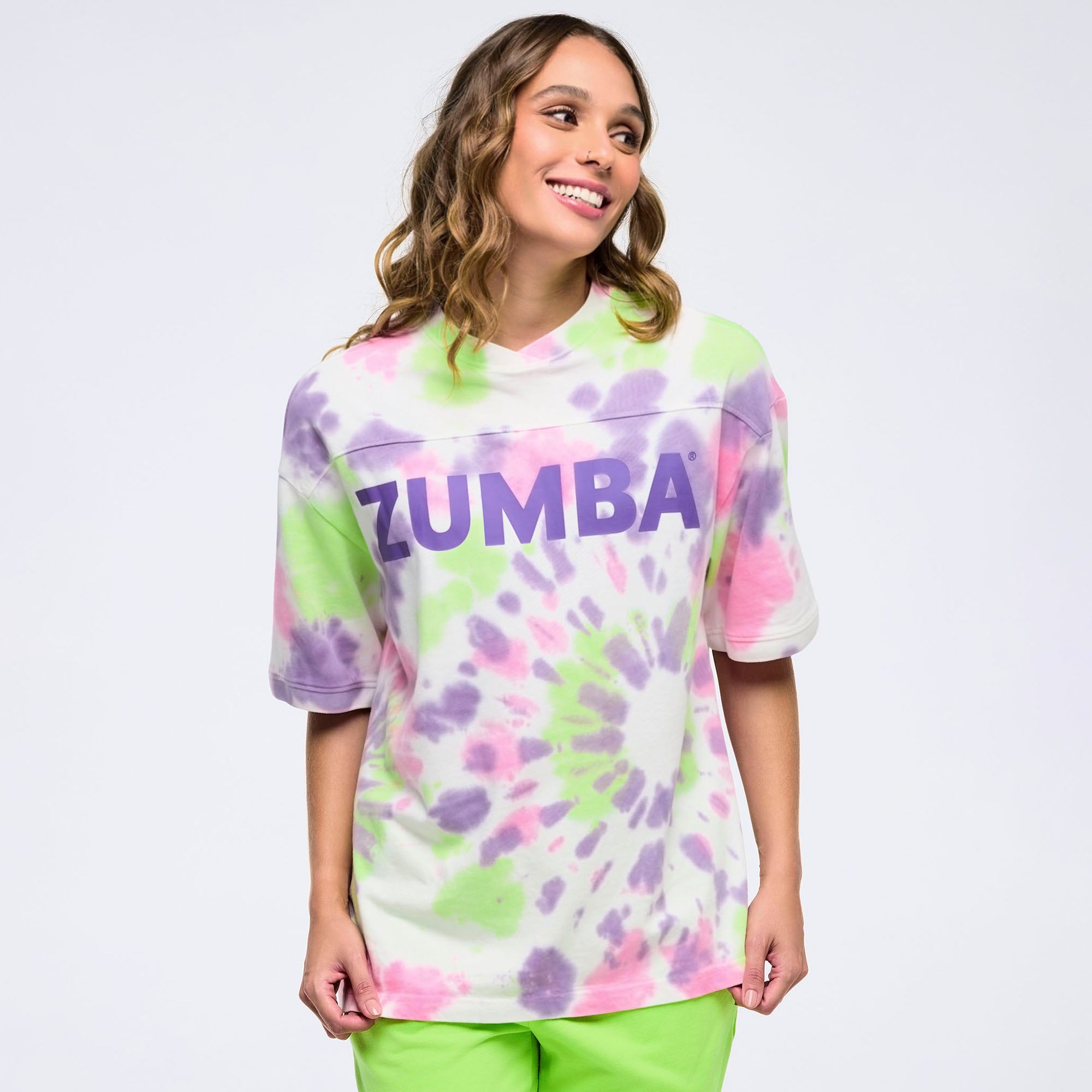 Pastel Unisex Long Oversized Tee – Zumba Factory